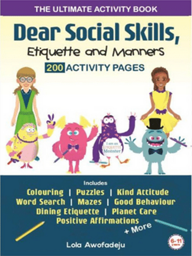 DEAR SOCIAL SKILLS, ETIQUETTE AND MANNERS Bumper Mega Activity Book ...